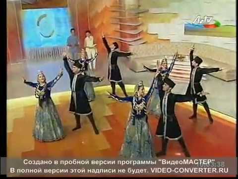 Cangi raqs ansambli. Naxcivani reqsi Aztv kanalinda