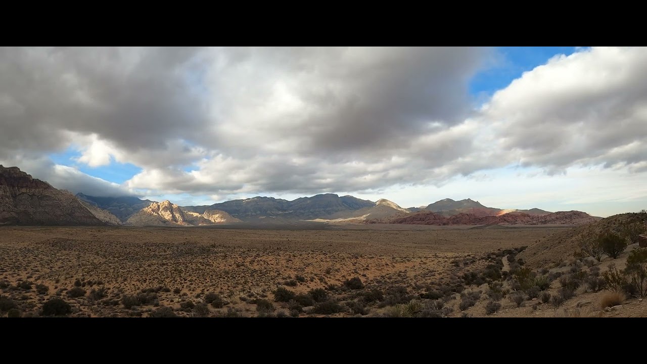 Red Rock Canyon Overlook Time Lapse (4K - 2.39:1 Aspect Ratio) - YouTube