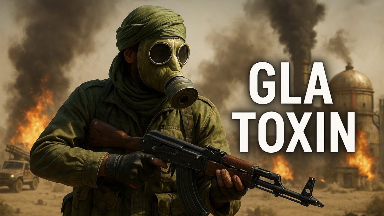GLA Toxin 1 vs 7 Random gameplay Generals Zero Hour - YouTube