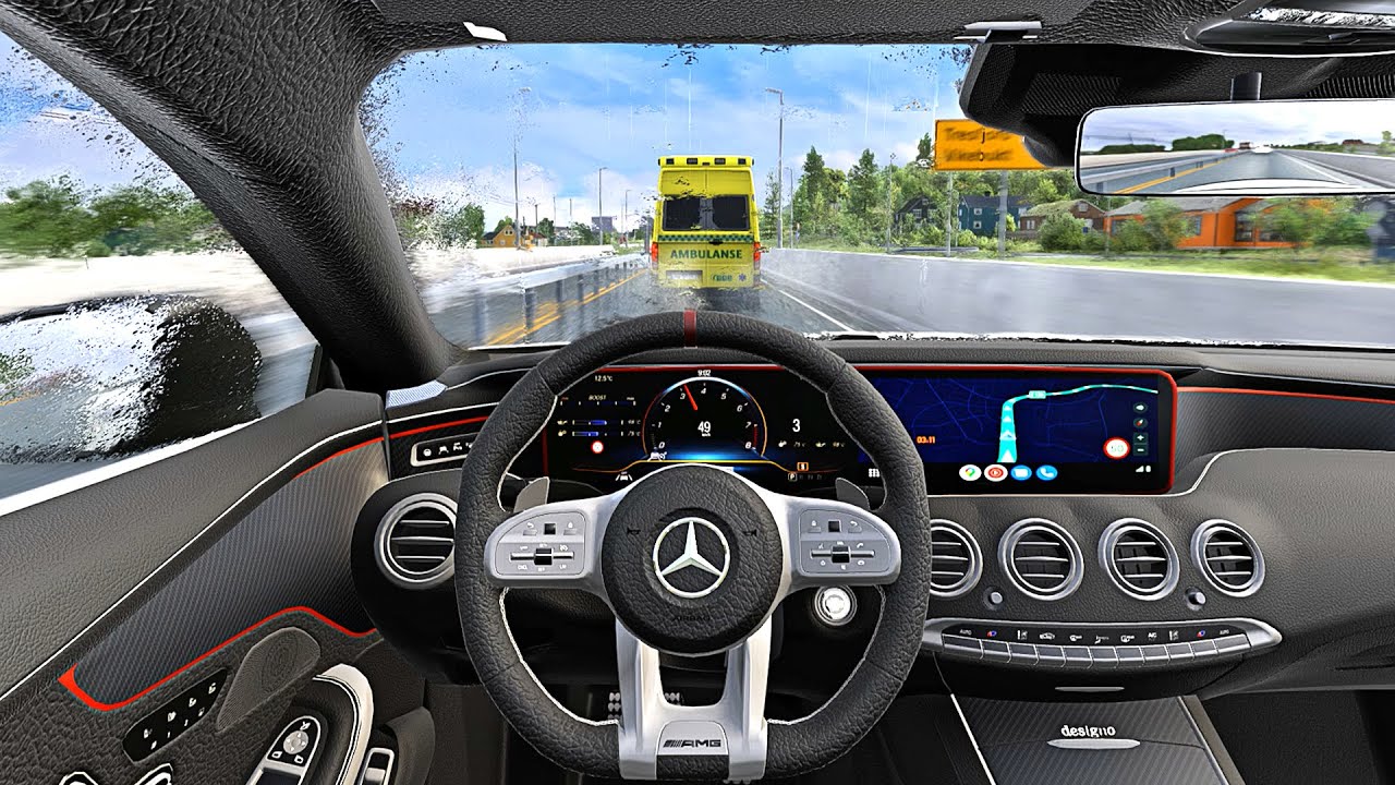 Mercedes-Benz AMG S63 Coupe 2021 - Euro Truck Simulator 2 [Steering ...
