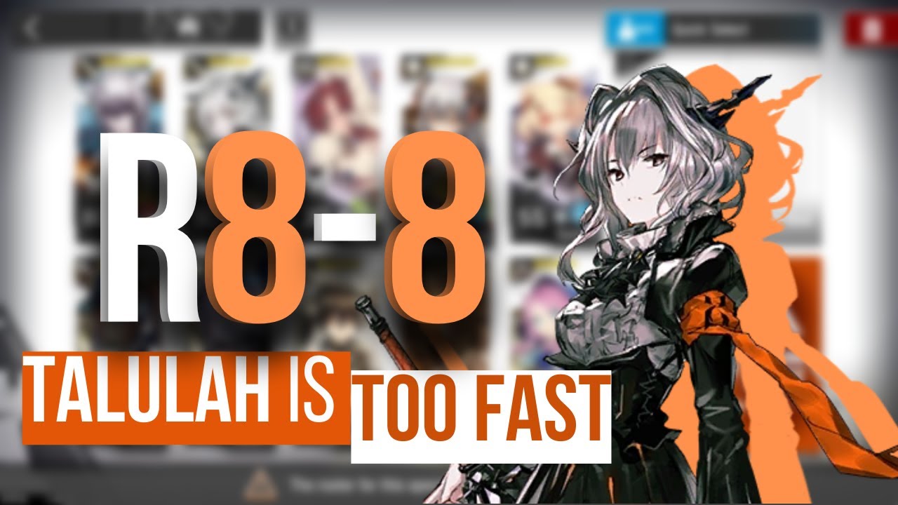 Arknights | R8-8 | Easy Timings - YouTube