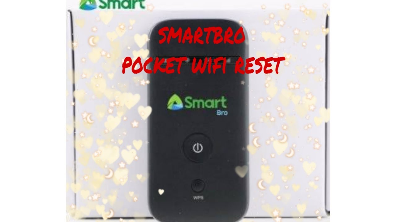 How To Reset SmartBro Pocket Wifi - YouTube