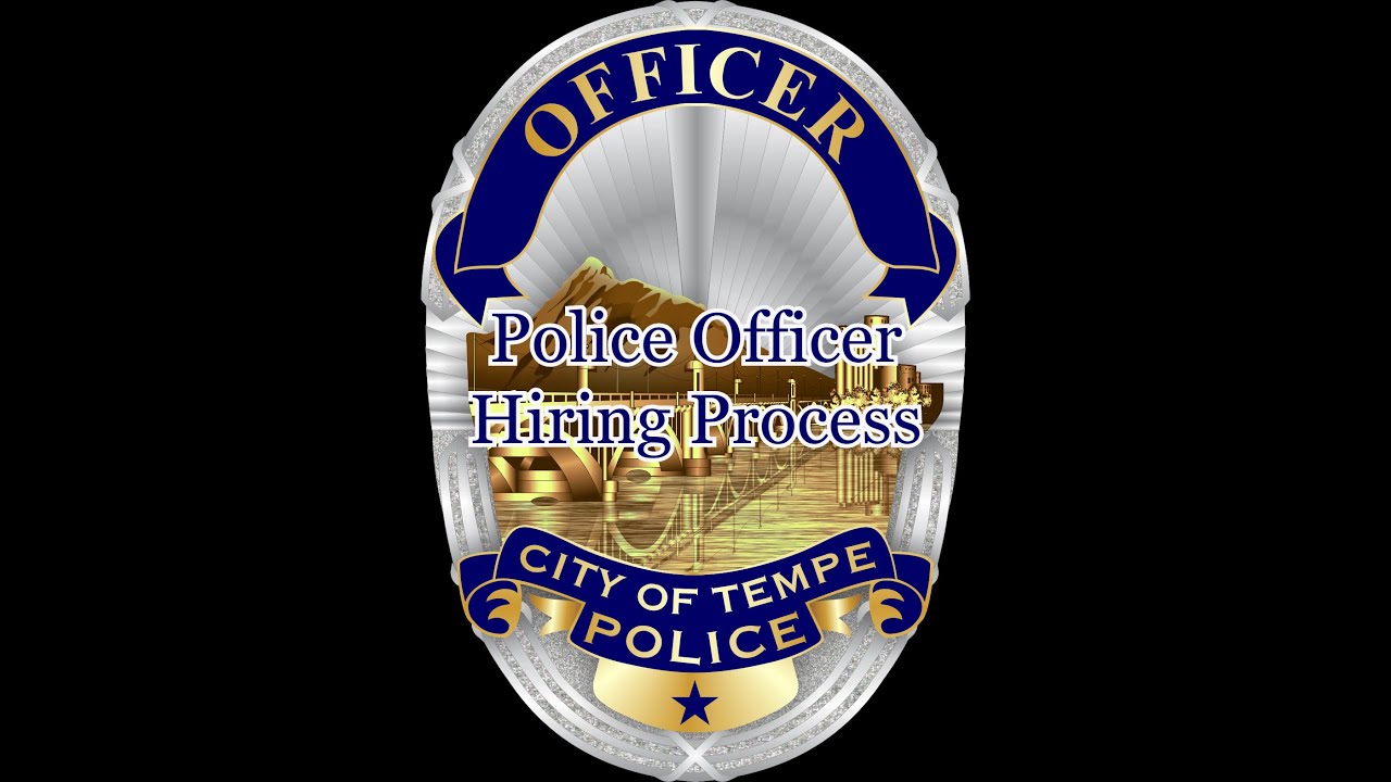 Tempe PD Hiring Process Overview - YouTube