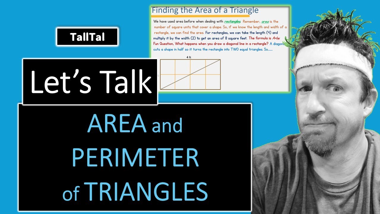 Area and Perimeter of Triangles - Math with Tal - YouTube