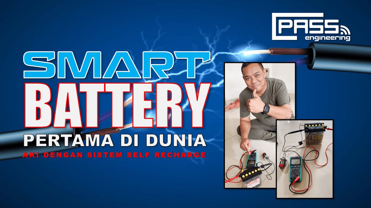 SMART BATTERY, SELF RECHARGE BATTERY - YouTube