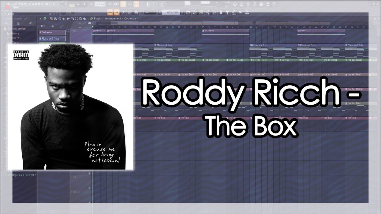 Roddy Ricch - The Box (Accurate instrumental) - YouTube