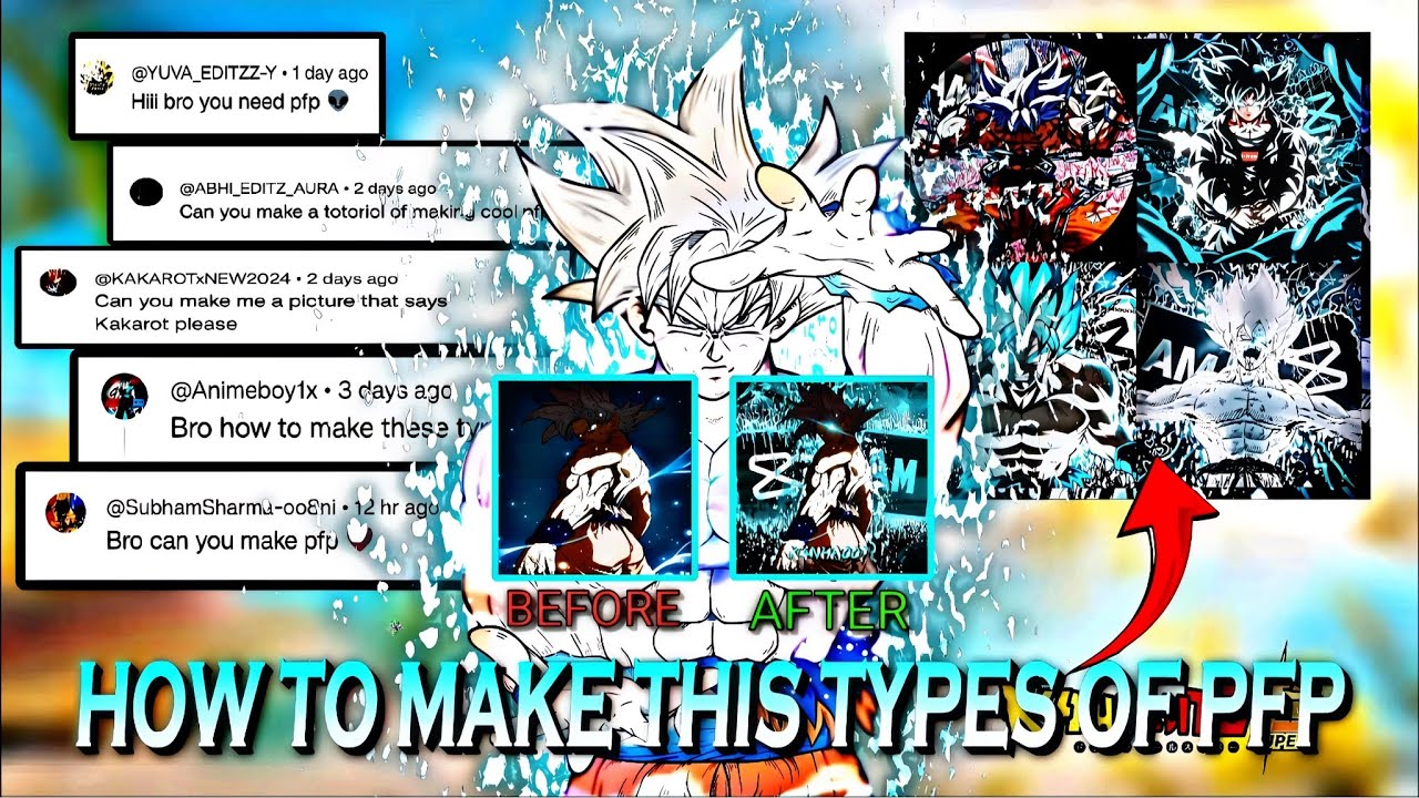 Anime PFP Editing Tutorial 🔥 | Tutorial + XML | Alight Motion | K4nha ...