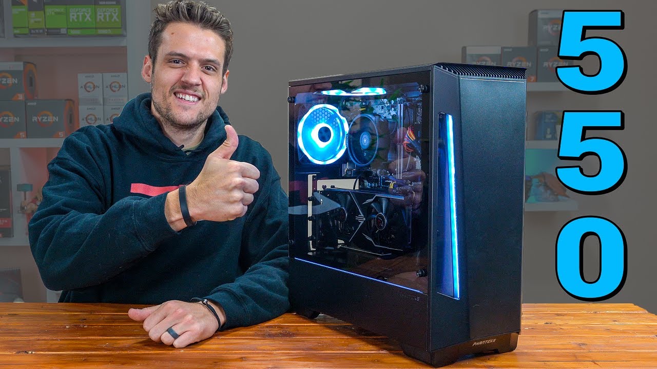 $550 Gaming PC Build Guide! - YouTube