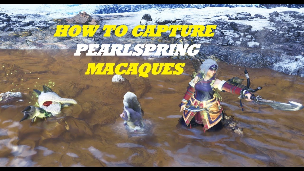 MHW Iceborne: Pearl Snatchers! How to get the Pearlspring Helmet! - YouTube