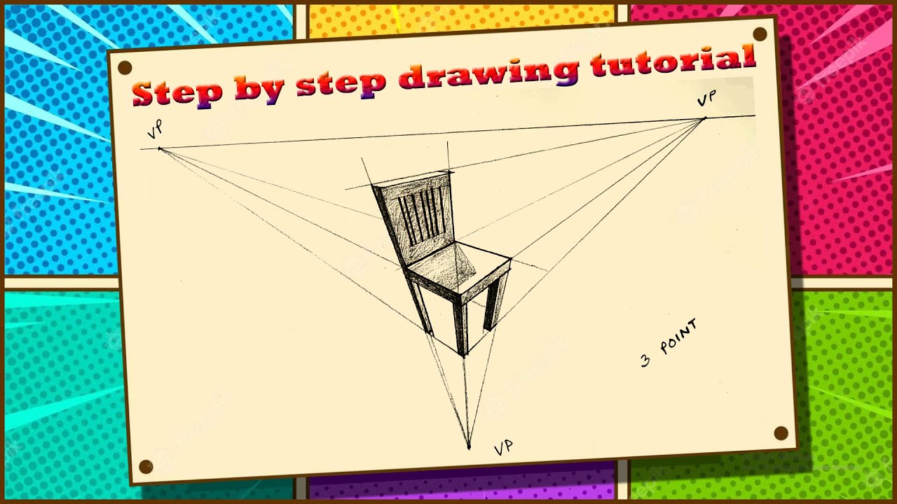 Mastering the Art of 3-Point Perspective: Drawing a Chair with ...