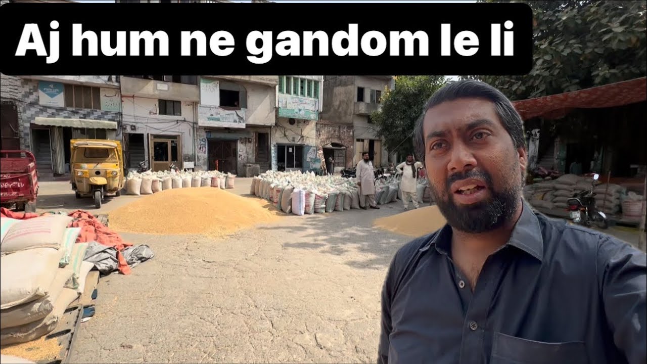 Aj hum ne gandom le li |umair ghumman vlog - YouTube