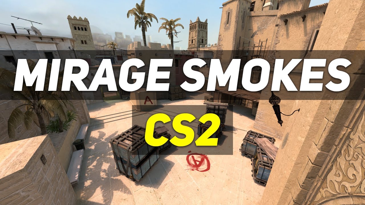 CS2 - Essential Mirage Smokes 2023 - YouTube