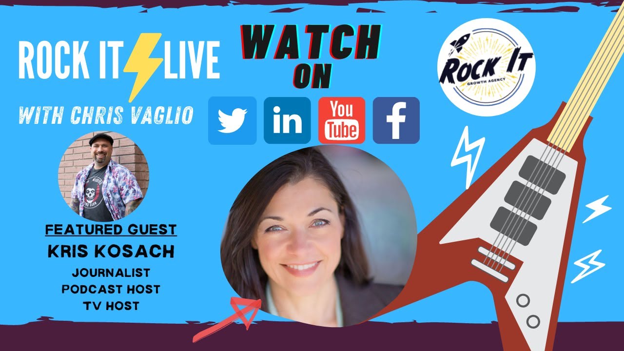 ROCK IT LIVE - Kris Kosach(Journalist/TV Host) - YouTube
