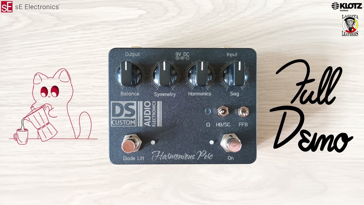 DS Custom Audio Electronics Harmonious Perc DEMO + REVIEW | THE Interfax Harmonic Percolator ...