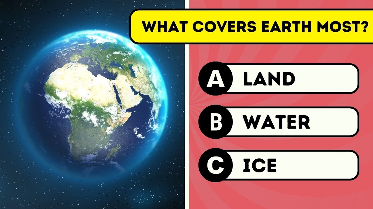 50 Earth Quiz Questions 🌍 | Test Your Planet Knowledge! @puzzlingpawzz ...