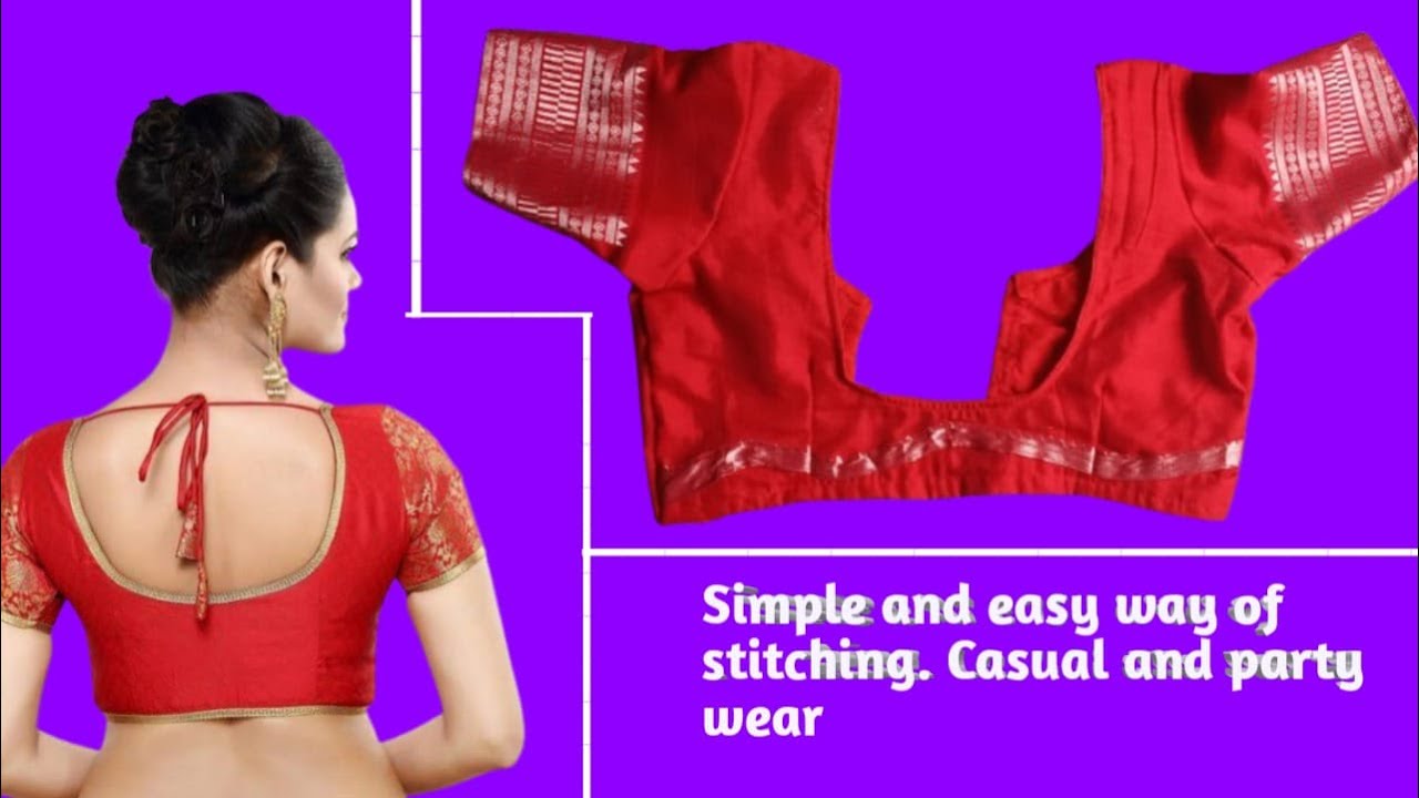 Simple and easy way of stitching. Casual and party wear | Fashion ...
