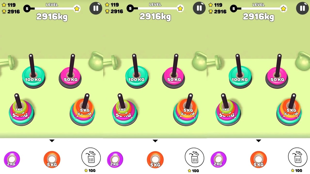 Gym Stack Gameplay - YouTube