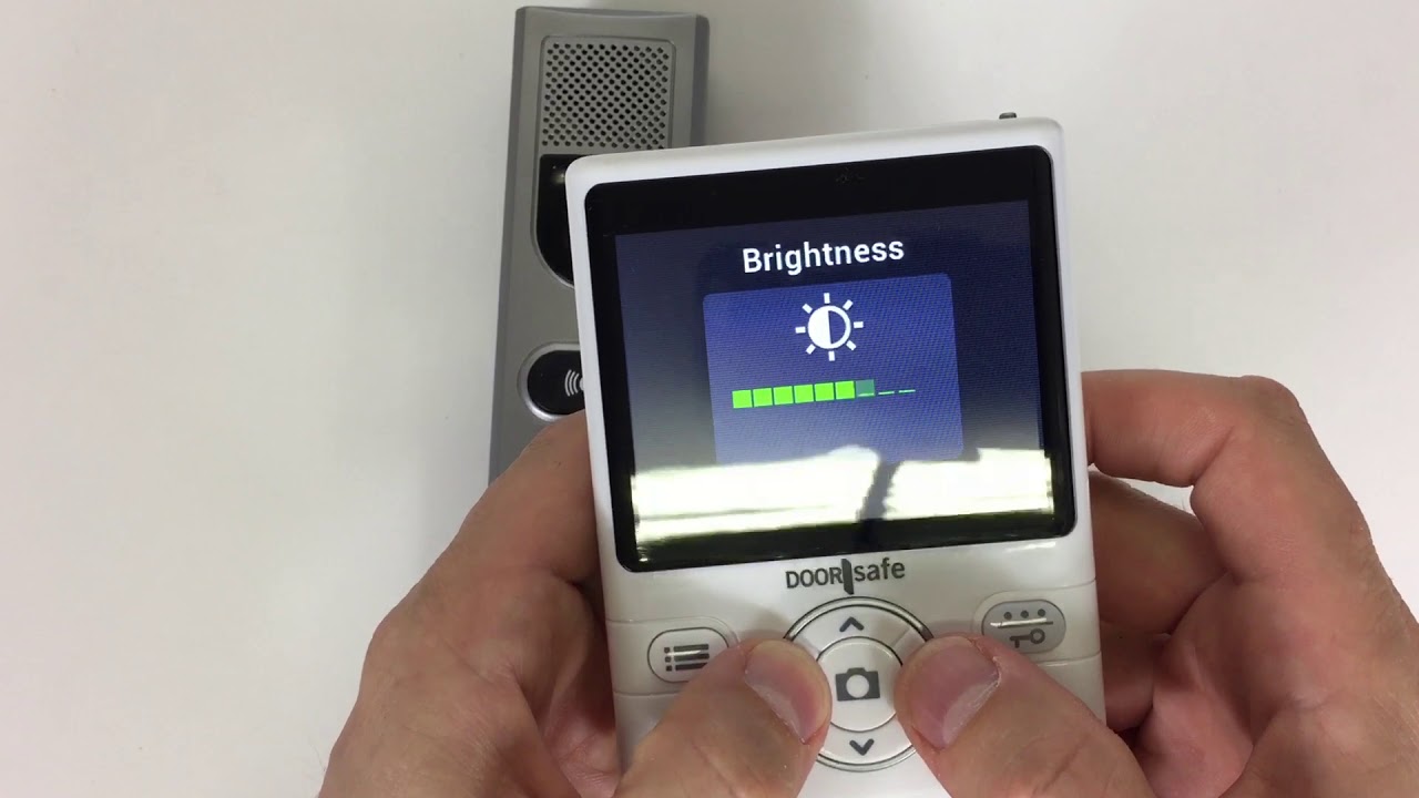 Helderheid instellen van het scherm tijdens een oproep (brightness ...