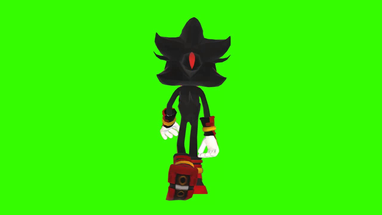Shadow walk animated back chroma - YouTube
