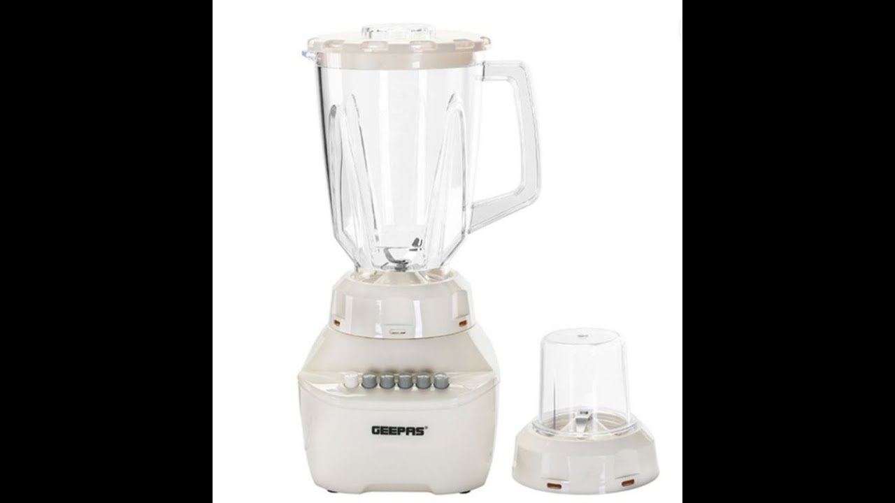 Geepas 2 in 1 blender review - YouTube