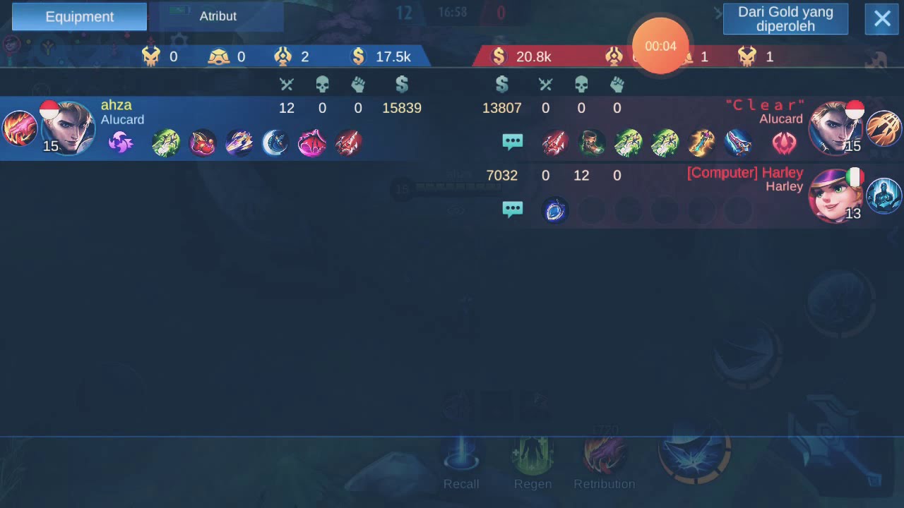 Build Alucard Tersakit 2020 Mobile legend. - YouTube