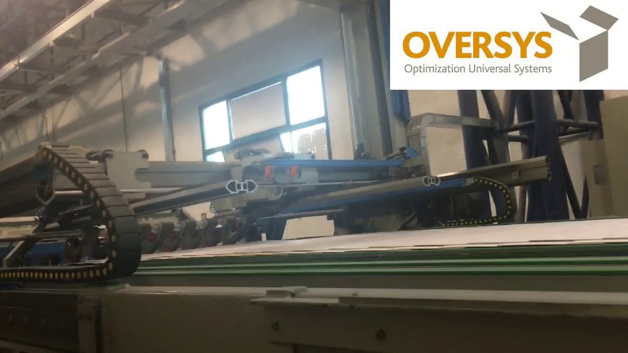 VIDEO OVERSYS U44900418 TEXO EXCALIBUR 4 COLORS ROTARY DIE CUTTER WITH ...