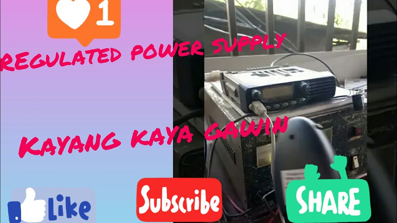 HOW TO REPAIR REGULATED POWER SUPPLY DROPPING VOLTAGE USING 2WAY RADIO ...
