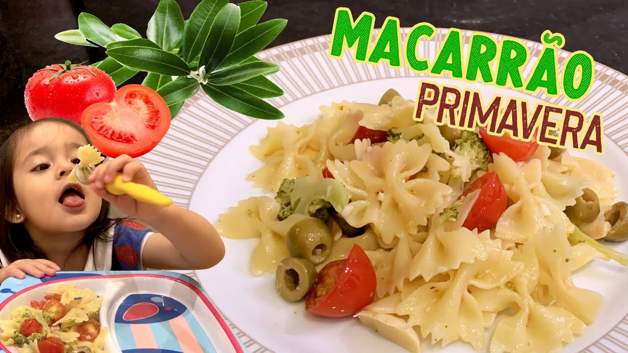 Como Fazer Macarrão Primavera (#09) - YouTube