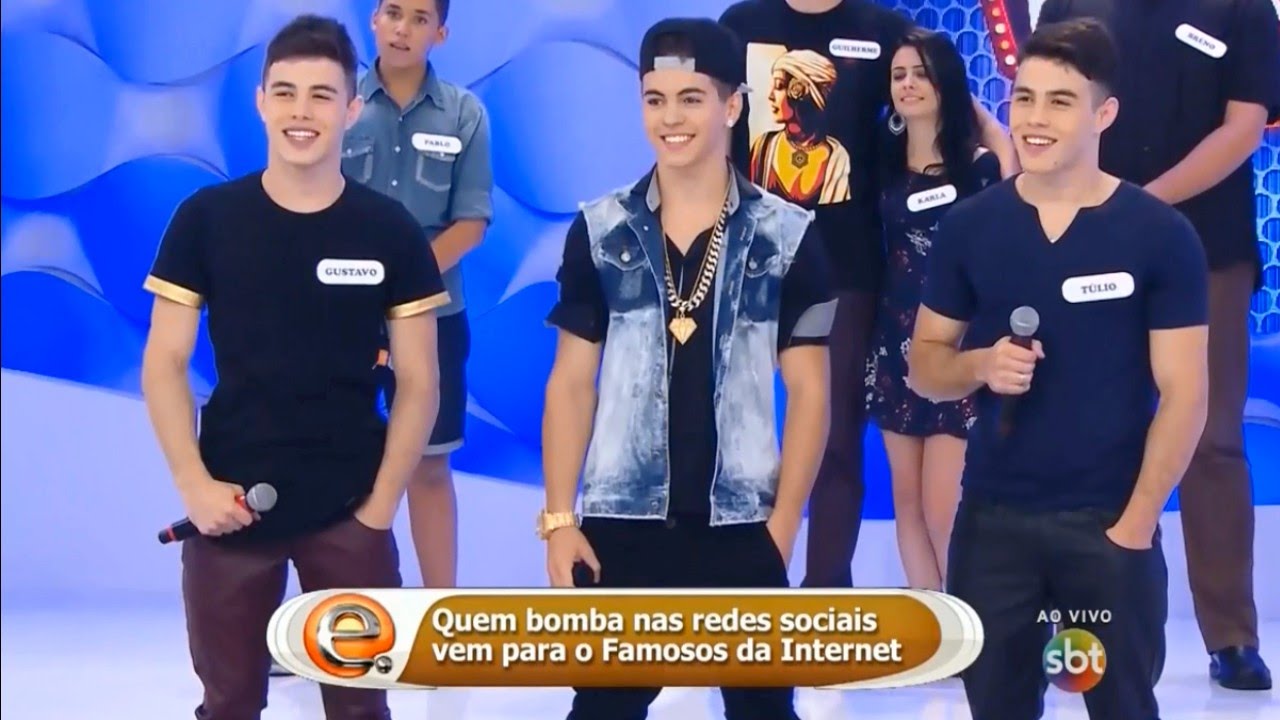 Brothers Rocha e MC Biel dançam juntos no Programa da Eliana - YouTube