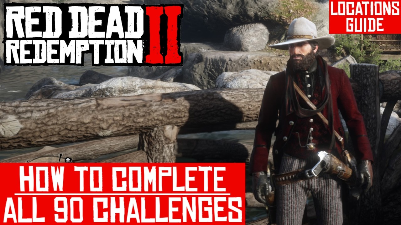 ALL 90 Challenges Guide & Tips | Red Dead Redemption 2 - YouTube