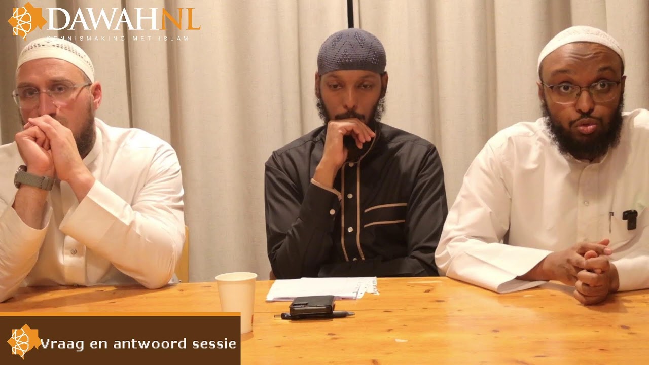 Vraag en antwoord sessie met ustaadh Abdallah Mahbub, Sharif abu Yahya ...