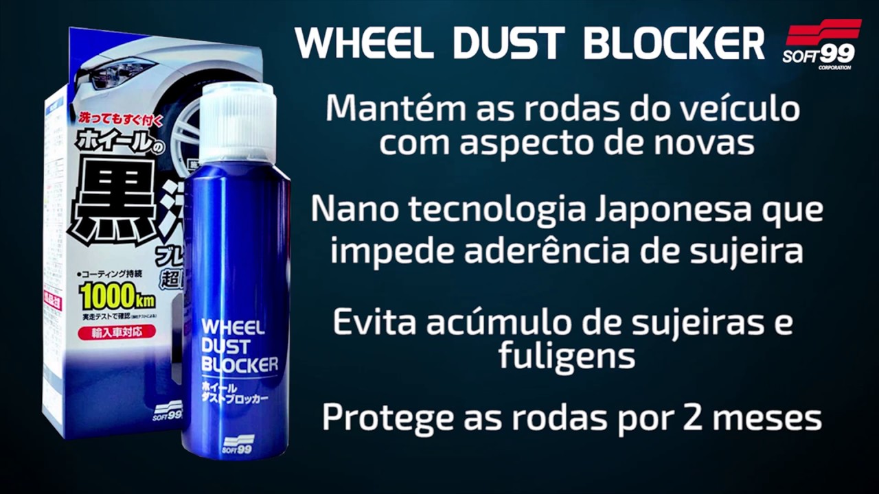 Soft99 Wheel Dust Blocker - Roda Limpa - YouTube