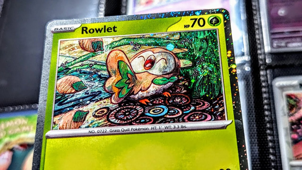 English Komiya Collection Update - Cosmos Holo Rowlet?? - YouTube