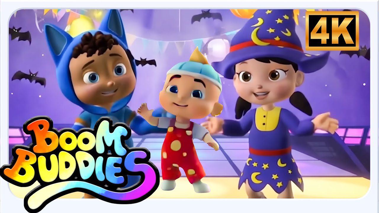 Boom Buddies Kaboochi Danse Chanson | Halloween Dessins Animés Vidéo et ...