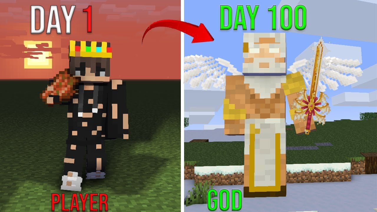 I Become The GOD Of MINECRAFT - YouTube