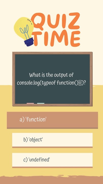 Understanding the Output of console.log(typeof function() {}) in ...
