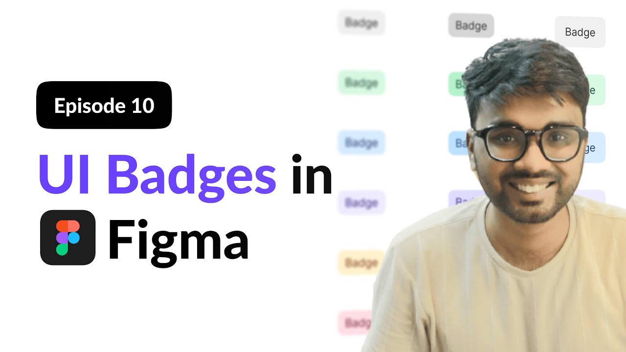 How to Create Badges in Figma | Design System Masterclass - YouTube
