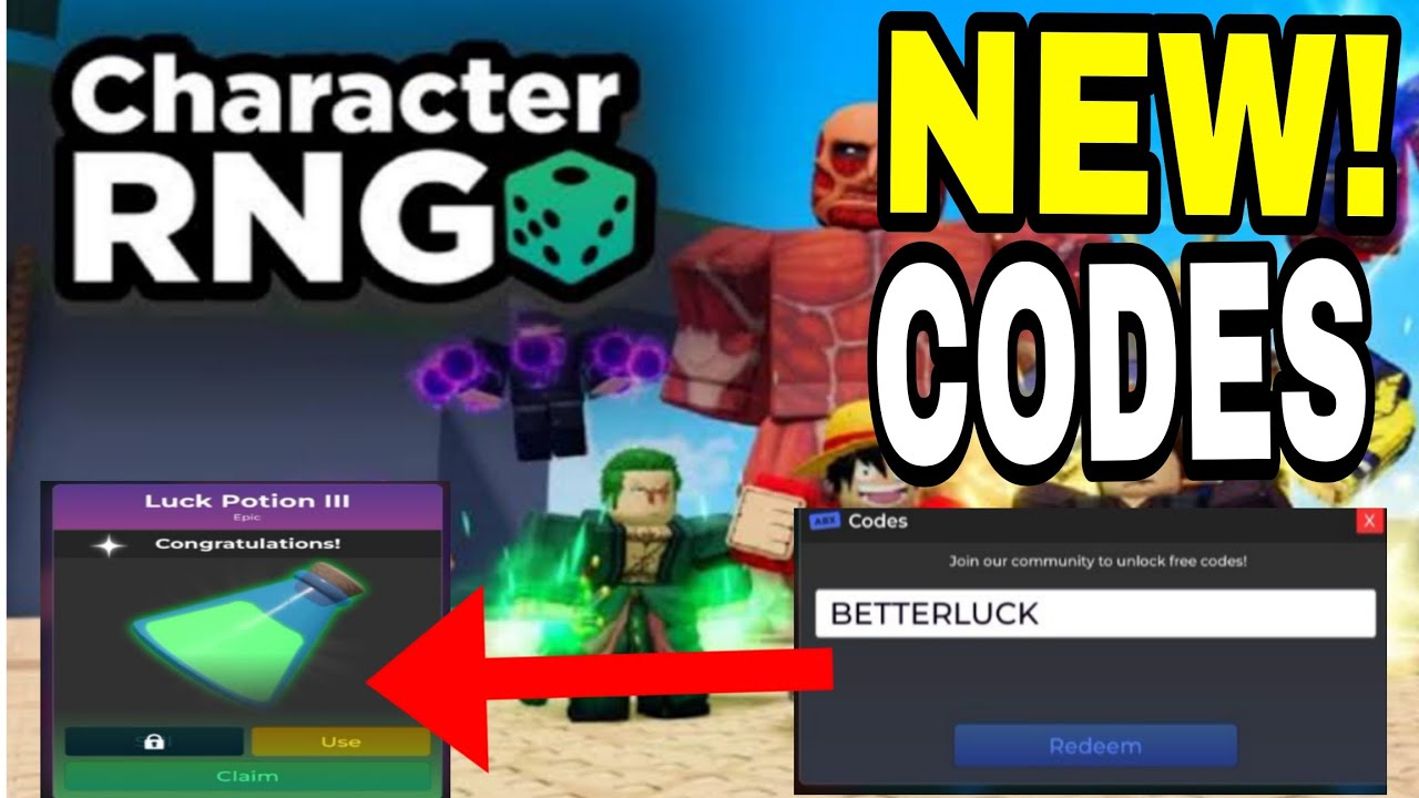*NEW* ALL WORKING CODES FOR CHARACTER RNG JULY IN 2024! ROBLOX ...