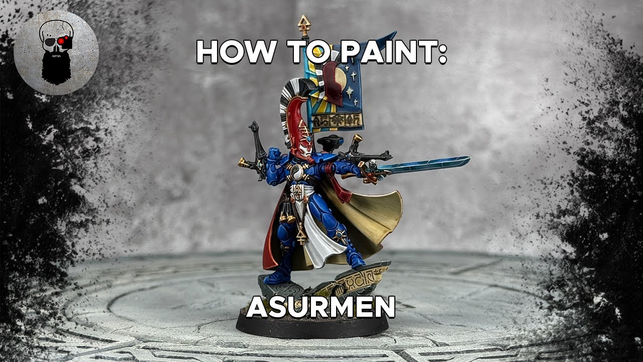 Contrast+ How to Paint: Asurmen, The Hand of Asuryan - YouTube