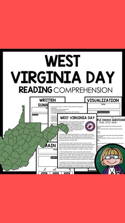 West Virginia Day Reading comprehension #teachersideas #teacher # ...