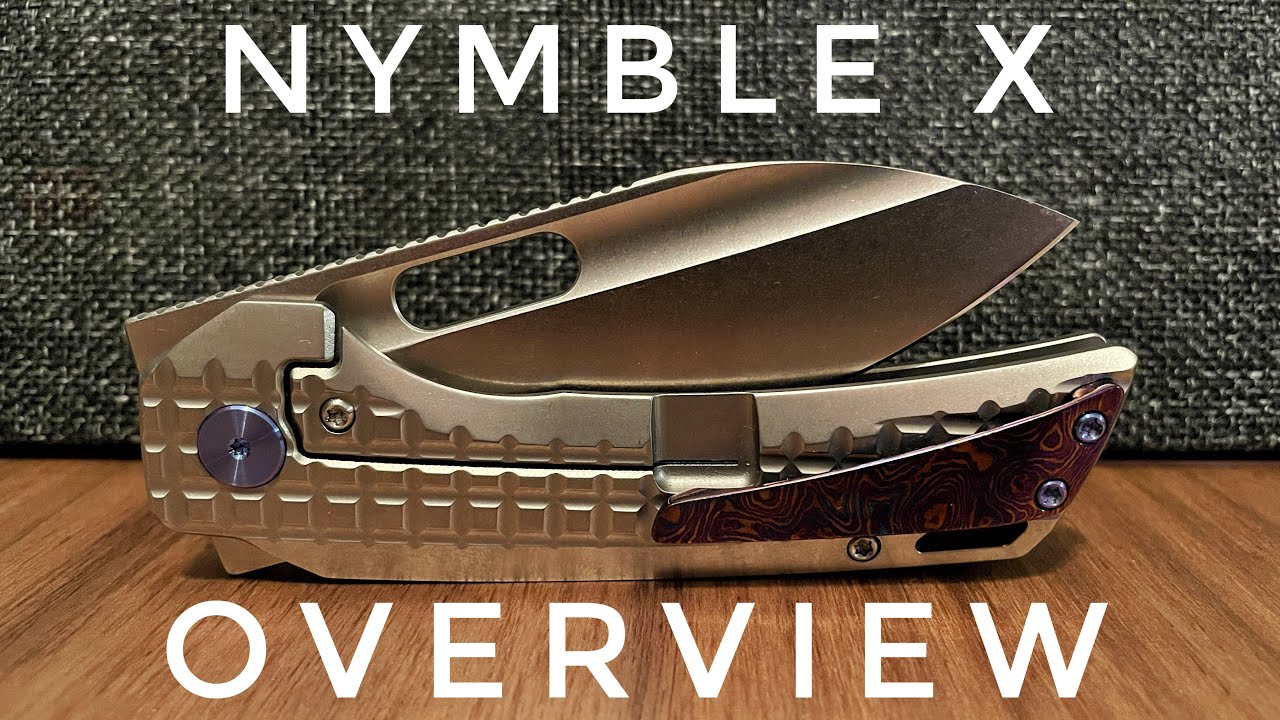 EMP EDC Nymble X Knife Review - Overview - YouTube