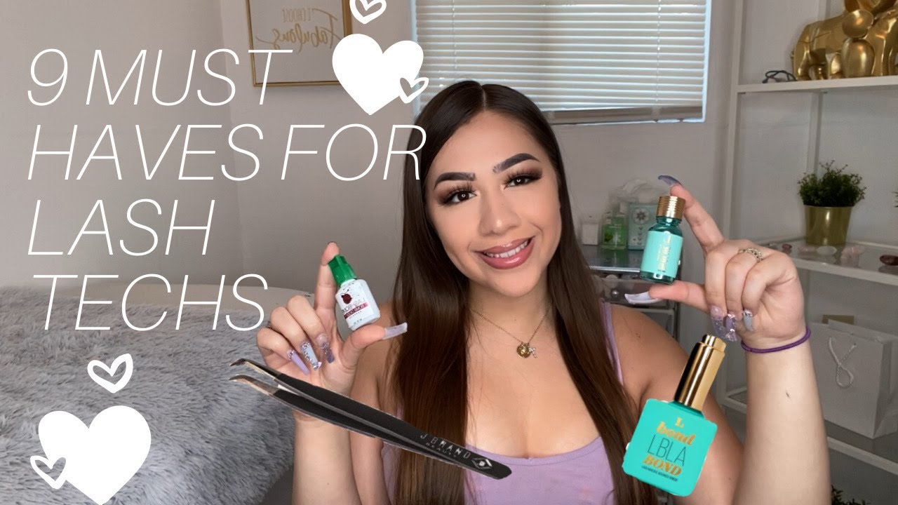 9 LASH TECH MUST HAVES - YouTube