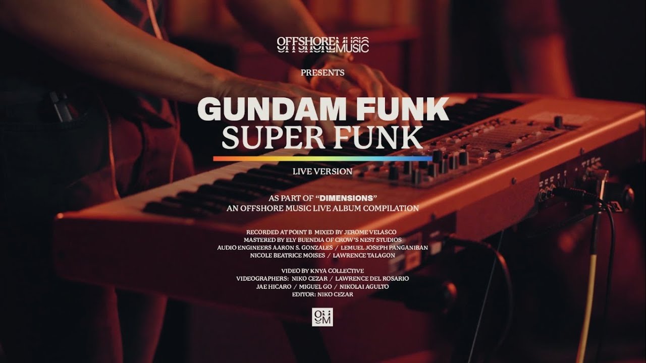 Gundam Funk - Super Funk (Live version) [Official Performance Video ...