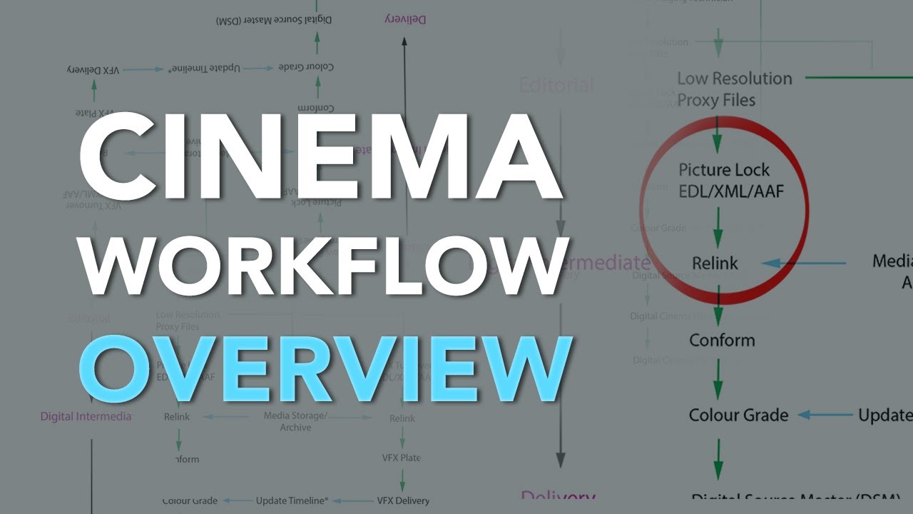 Cinema Workflow Overview - PDF Guide - YouTube