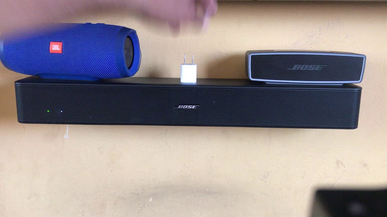 Bose solo 5 vs charger 3 y Bose mini ll - YouTube