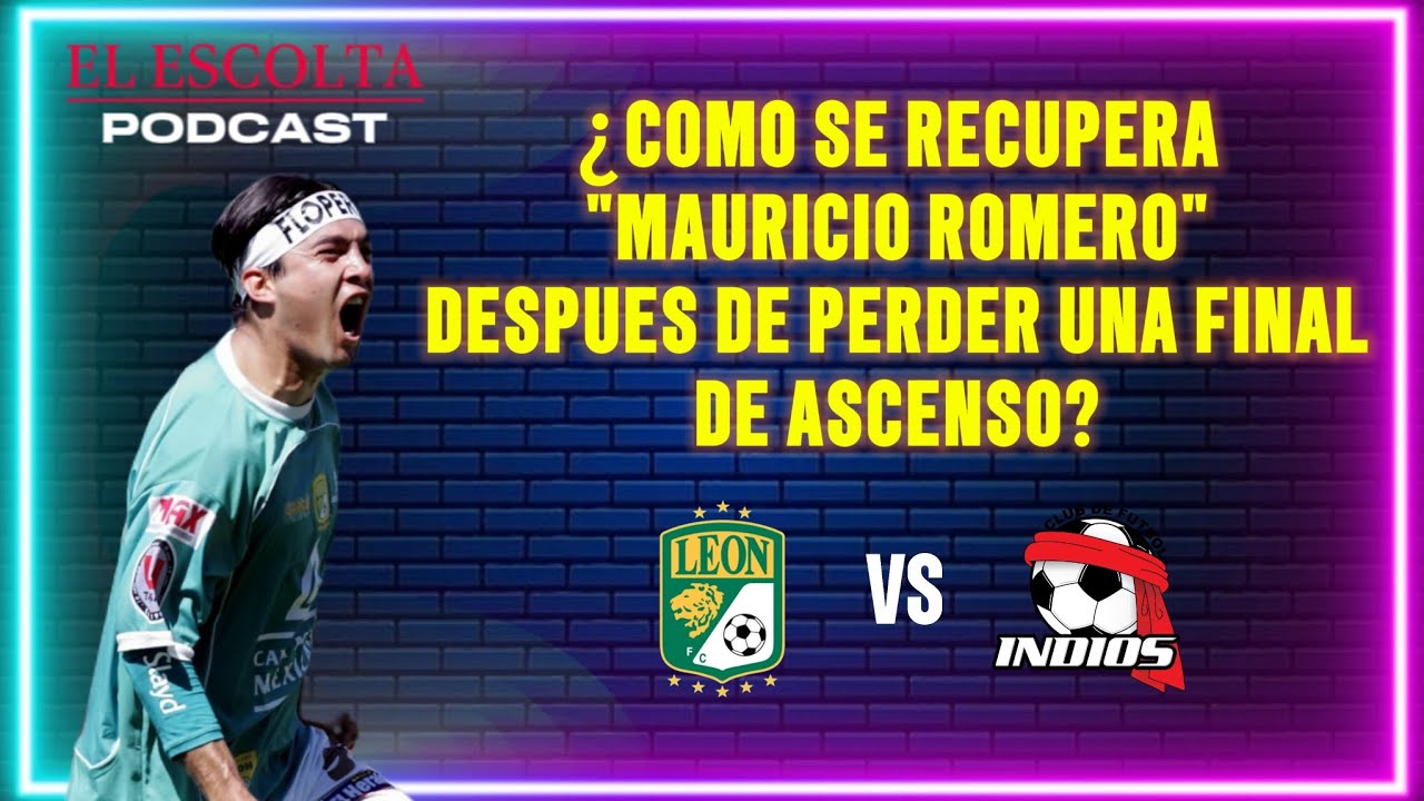 Cómo se recupera "Mauricio Romero" después de perder una final de ...