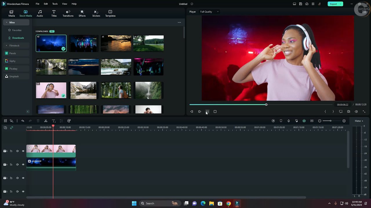 How to use the AI Portrait feature in Filmora 12 - YouTube