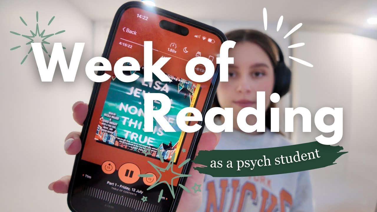 What I read in a week as a uni student 💌🧸 Reading Vlog - YouTube