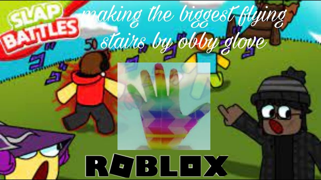 making the biggest stairs flying on the world on slap battle - YouTube