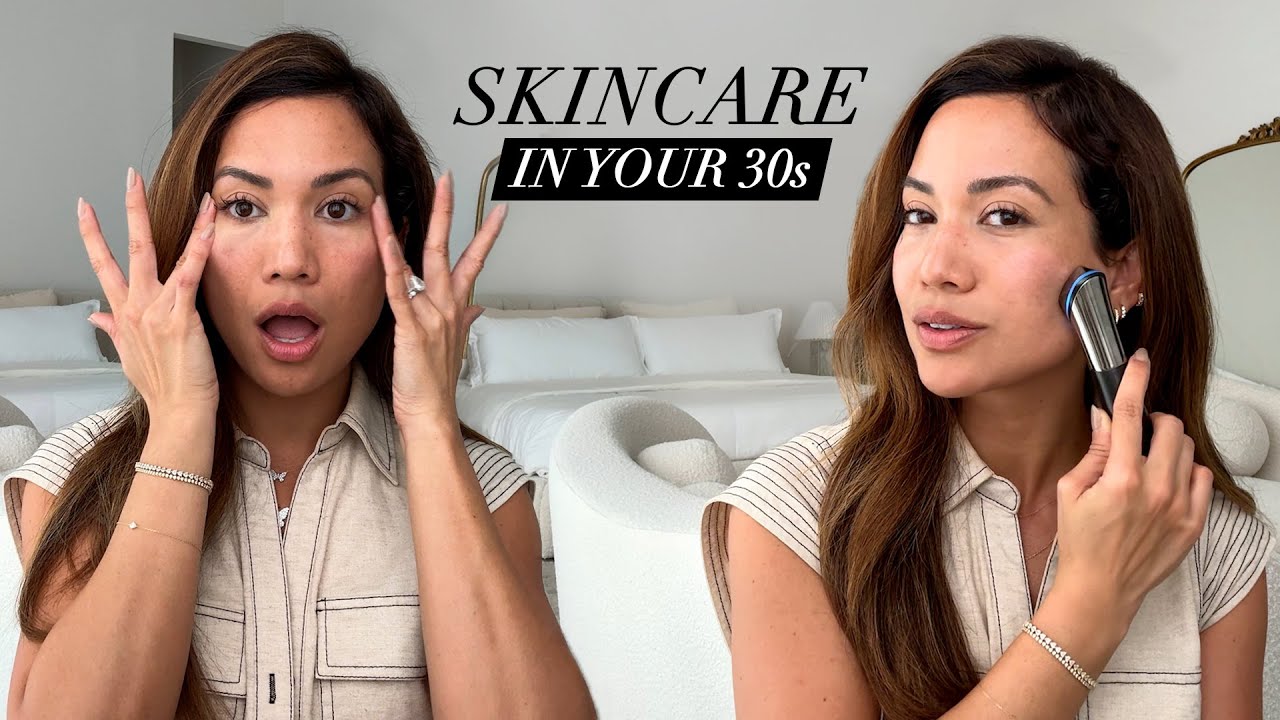 MY UPDATED SKINCARE & MAKEUP ROUTINE | 37 years old! - YouTube